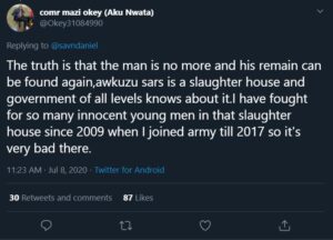 Nigerians share horrifying stories about Awkuzu SARS and CSP James ...