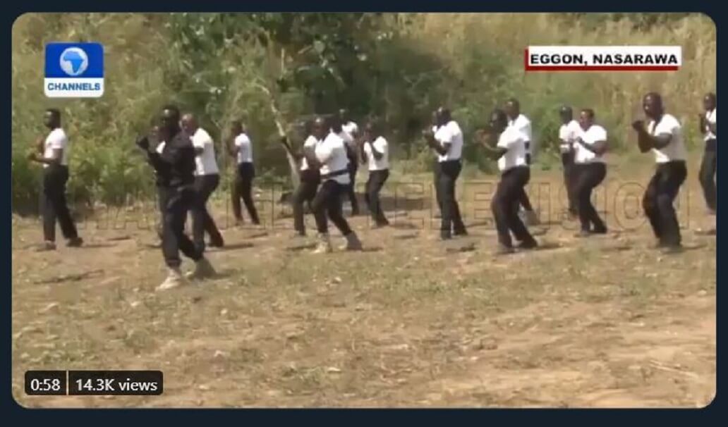 New Nigerian SWAT police unit commences training - Video - DNB Stories ...