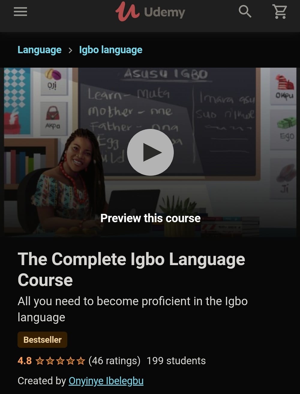 The best Igbo Language online course for everyone - DNB Stories Africa