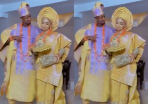 Actress Yetunde Barnabas 'Miss Pepeye' weds footballer Peter Olayinka ...