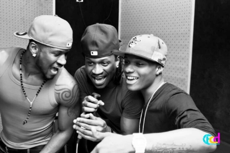 Watch throwback video of when Wizkid visited P-Square's mansion in ...