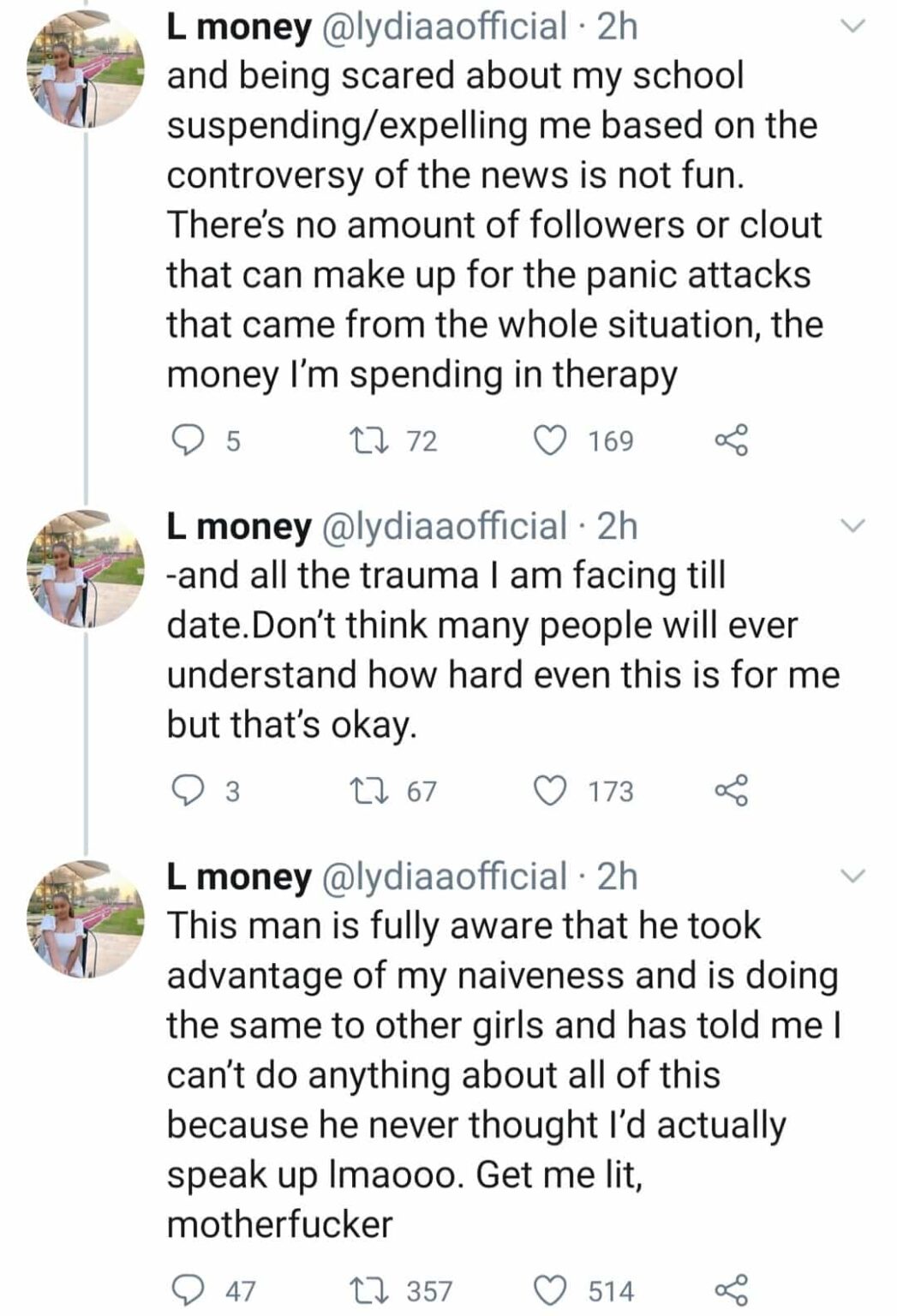 Full details of Timini Egbuson's affair with ex-girlfriend Lydia ...