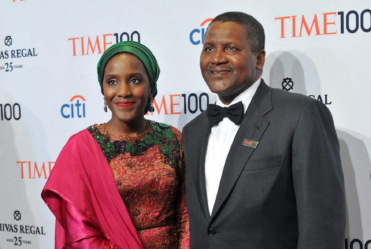 Full details of Aliko Dangote's marriage, wife and children - DNB ...