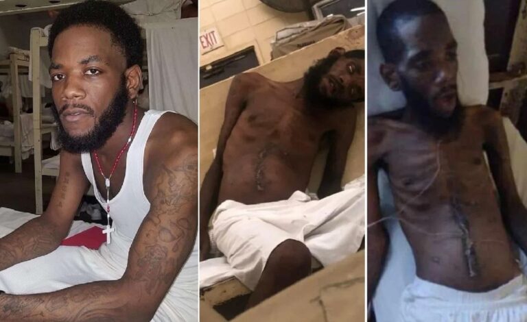 Shocking photos of Alabama Prison inmate Kastellio Vaughan sparks ...