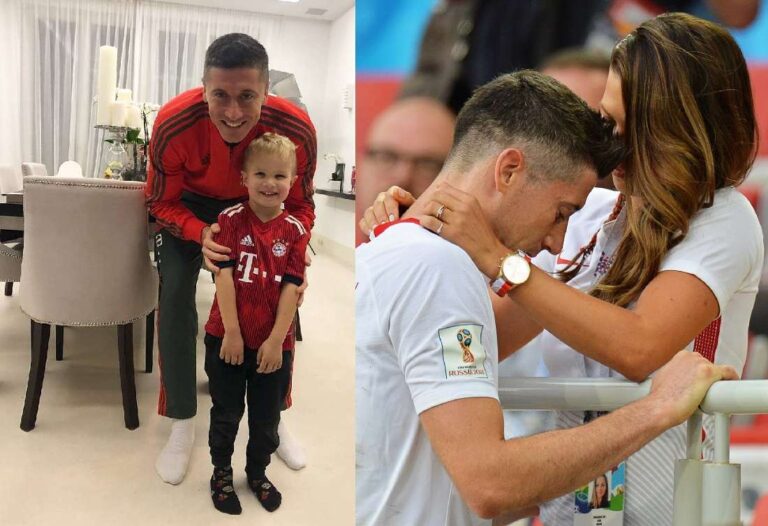 All about Robert Lewandowski's family, marriage, wife and kids - DNB ...