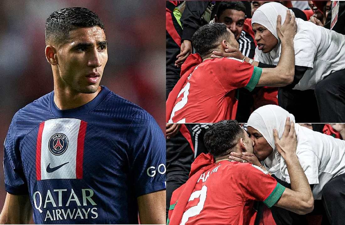 All about Achraf Hakimi's parents, marriage, wife and kids - DNB ...
