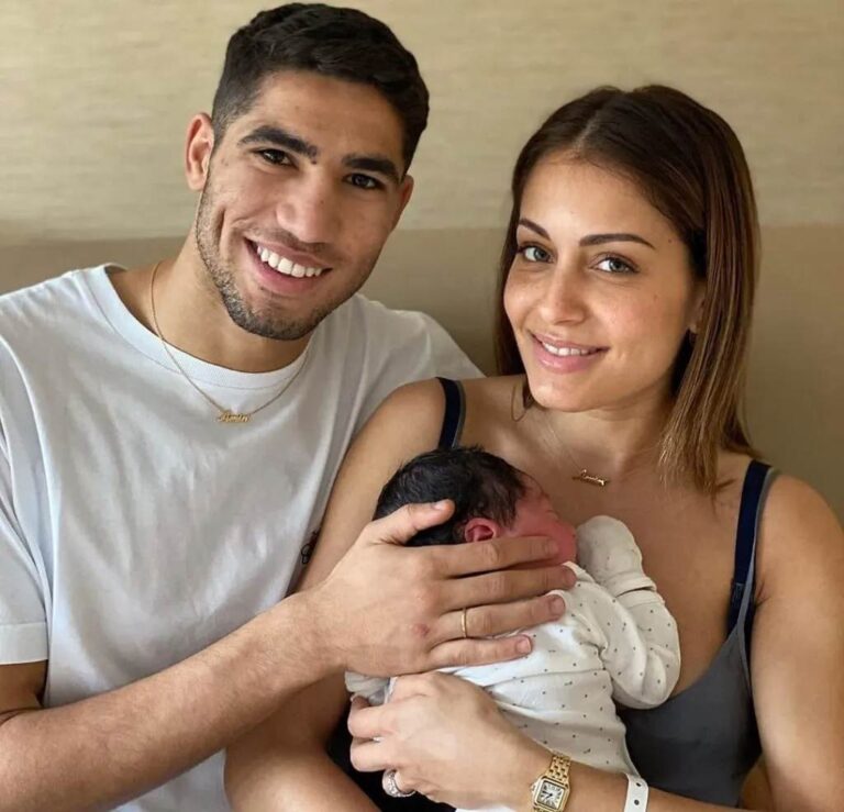 All about Achraf Hakimi's parents, marriage, wife and kids - DNB ...