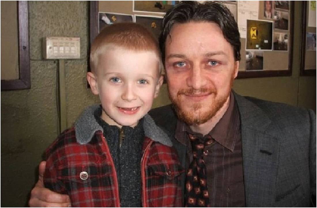 All details of James McAvoy's family, wives, kids and son Brendan - DNB ...