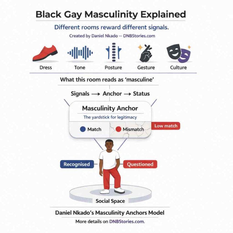 Masculinity Anchors Model: Why Black Gay Men Chase Straight Validation ...